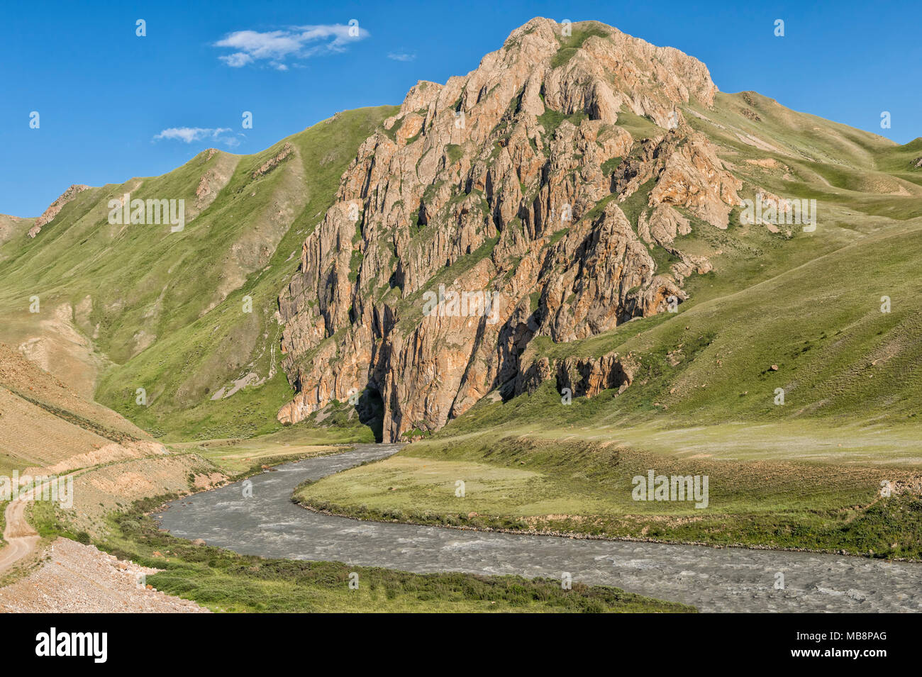 Naryn gorge, Mountain River, Naryn Region, Kyrgyzstan Stock Photo - Alamy