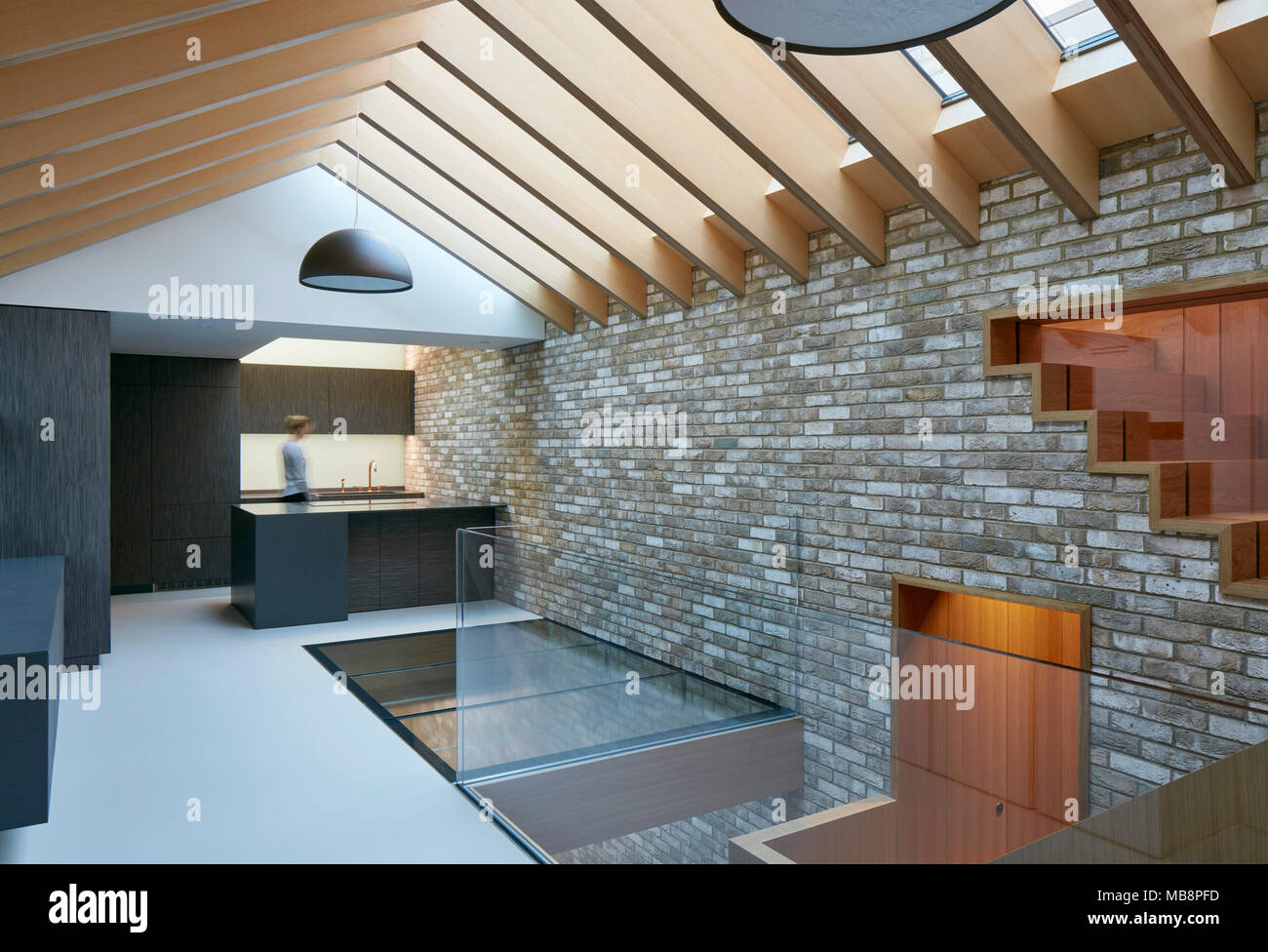 Living space. Hidden House, London, United Kingdom. Architect: LTS ...