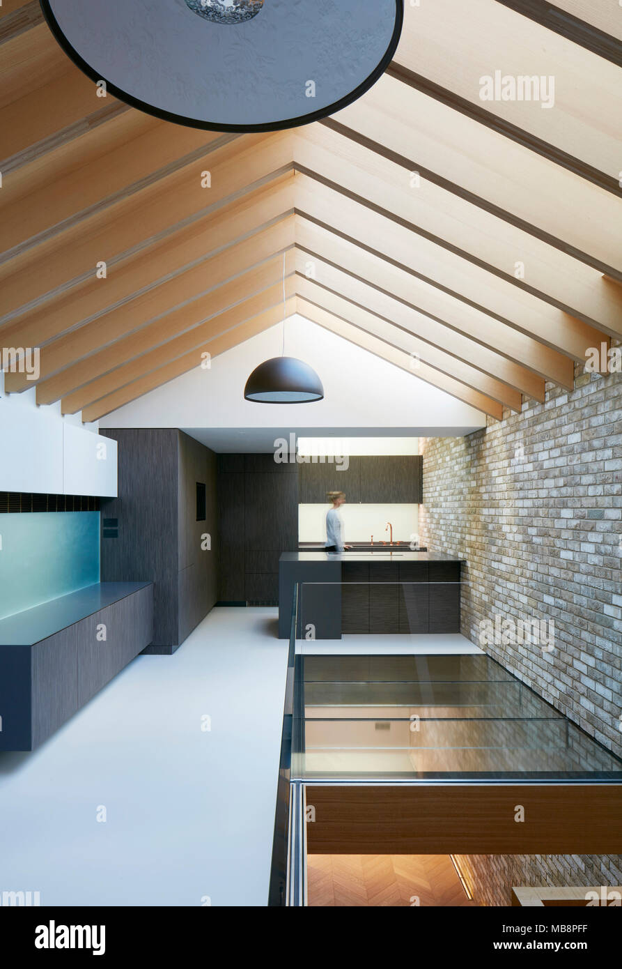 Living space. Hidden House, London, United Kingdom. Architect: LTS ...