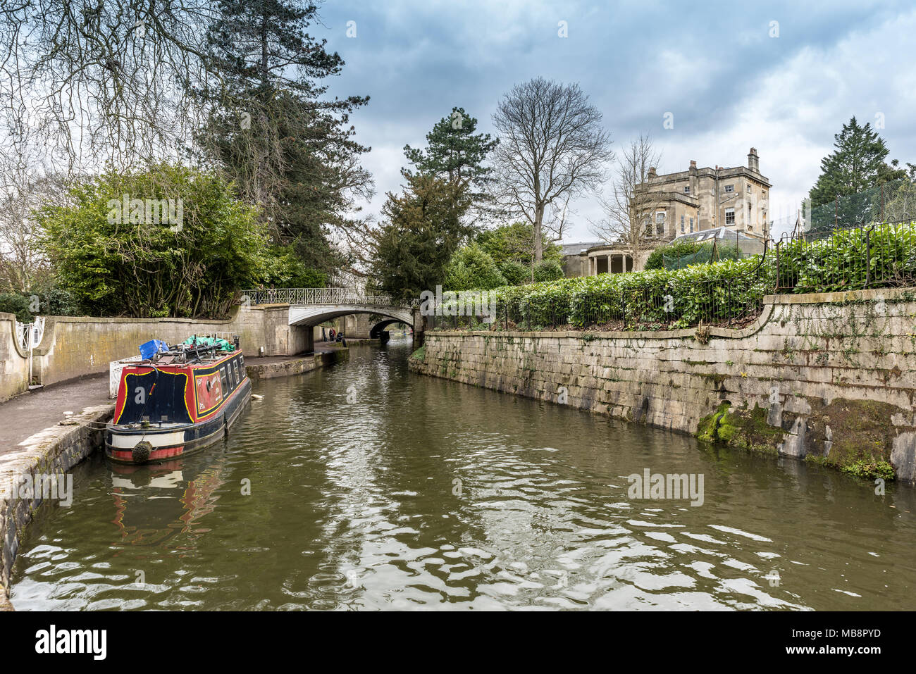 The Kennet and Avon Canal Bath Stock Photo - Alamy