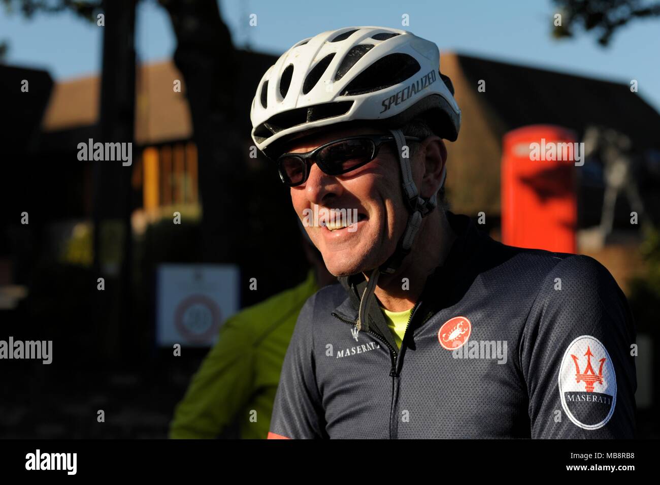 Group of cyclists on endurance road race Stock Photo - Alamy