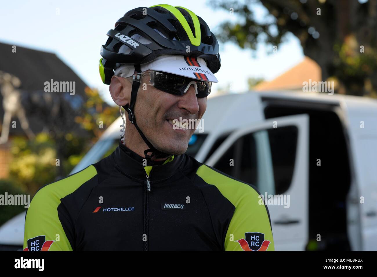 Group of cyclists on endurance road race Stock Photo - Alamy