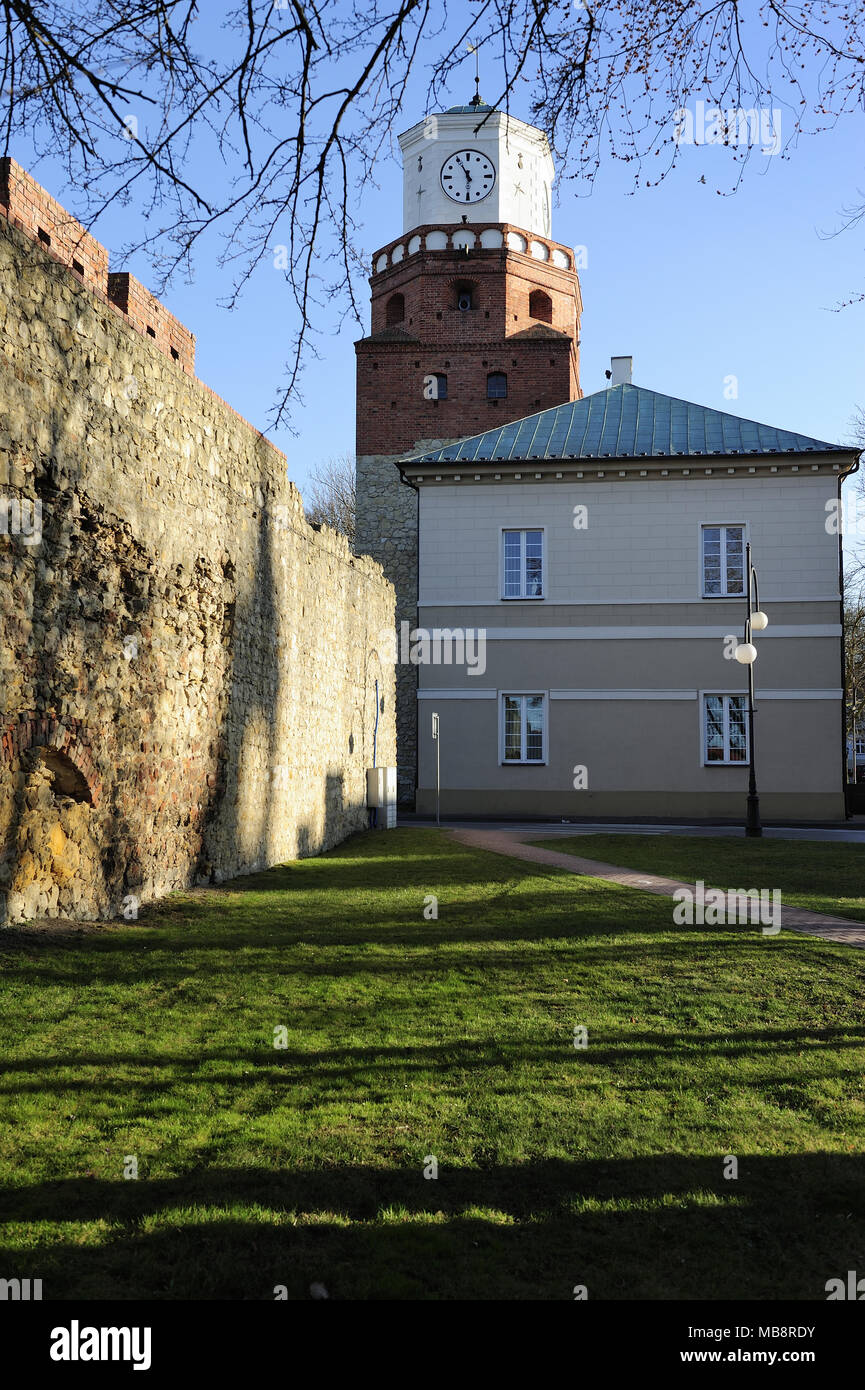 Wieluń fortifications, defensive walls, architecture, old, historical ...