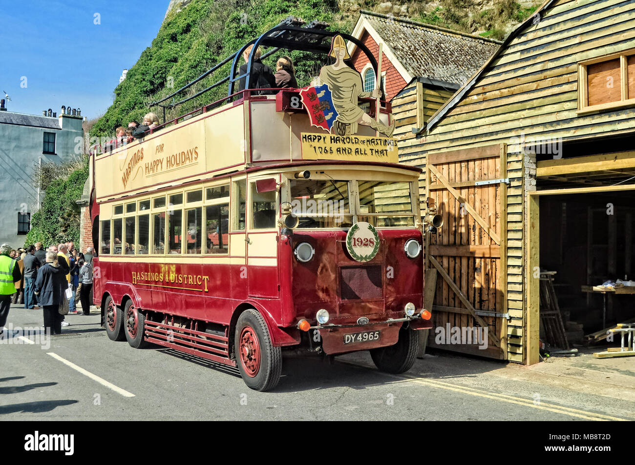 Hastings trolley bus hi-res stock photography and images - Alamy