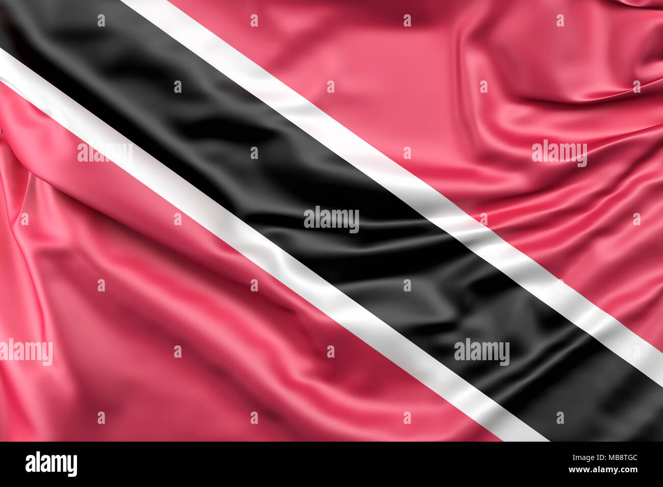 Flag of Trinidad and Tobago Stock Photo - Alamy