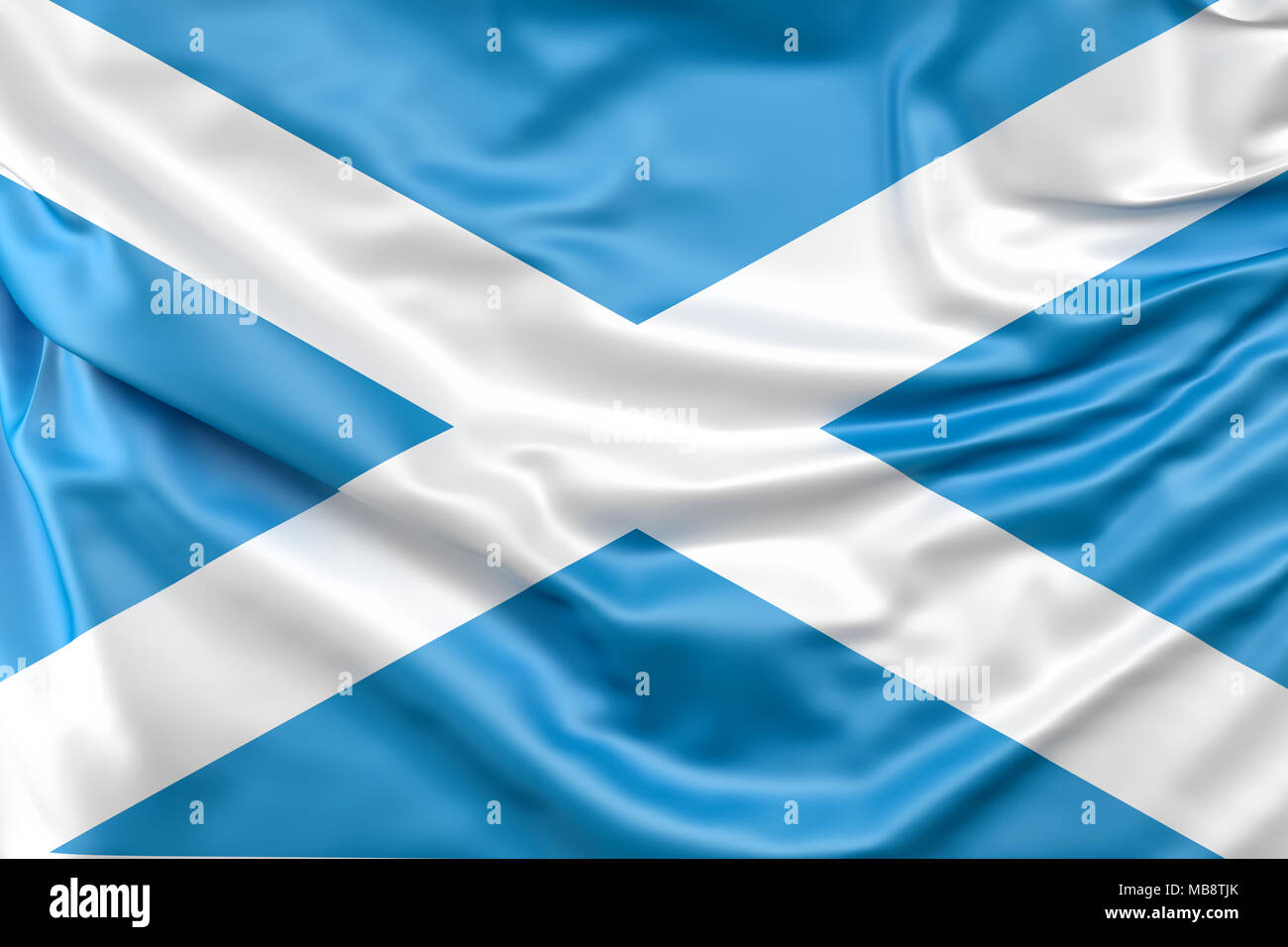 United kingdom flag realistic 3d hi-res stock photography and images ...