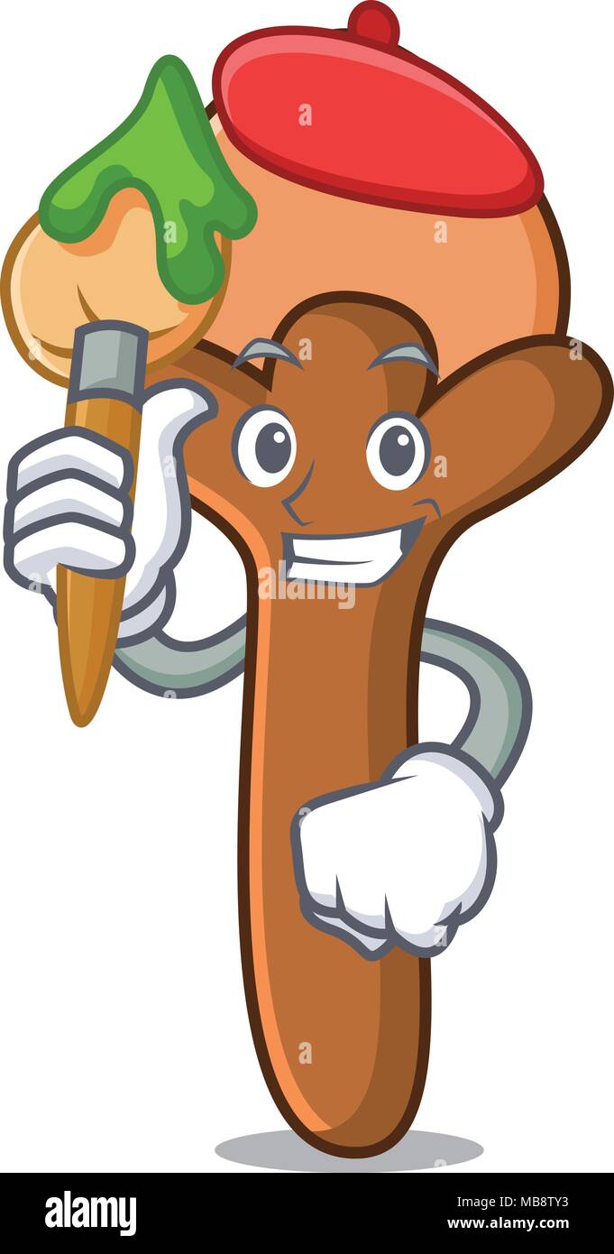 Artist cloves character cartoon style Stock Vector Image & Art - Alamy