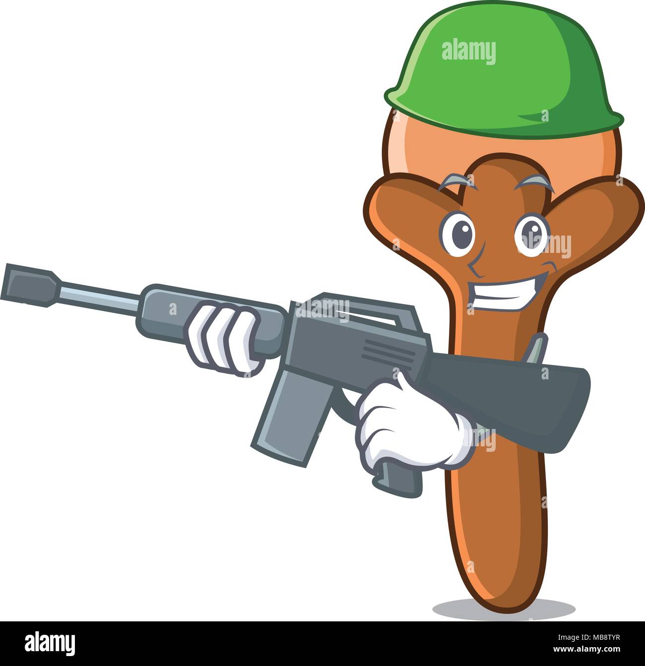 Army cloves character cartoon style Stock Vector Image & Art - Alamy