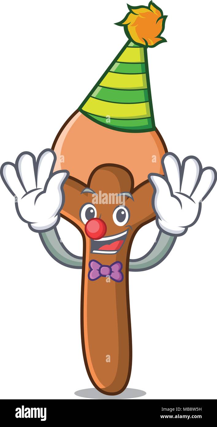 Clown cloves mascot cartoon style Stock Vector Image & Art - Alamy