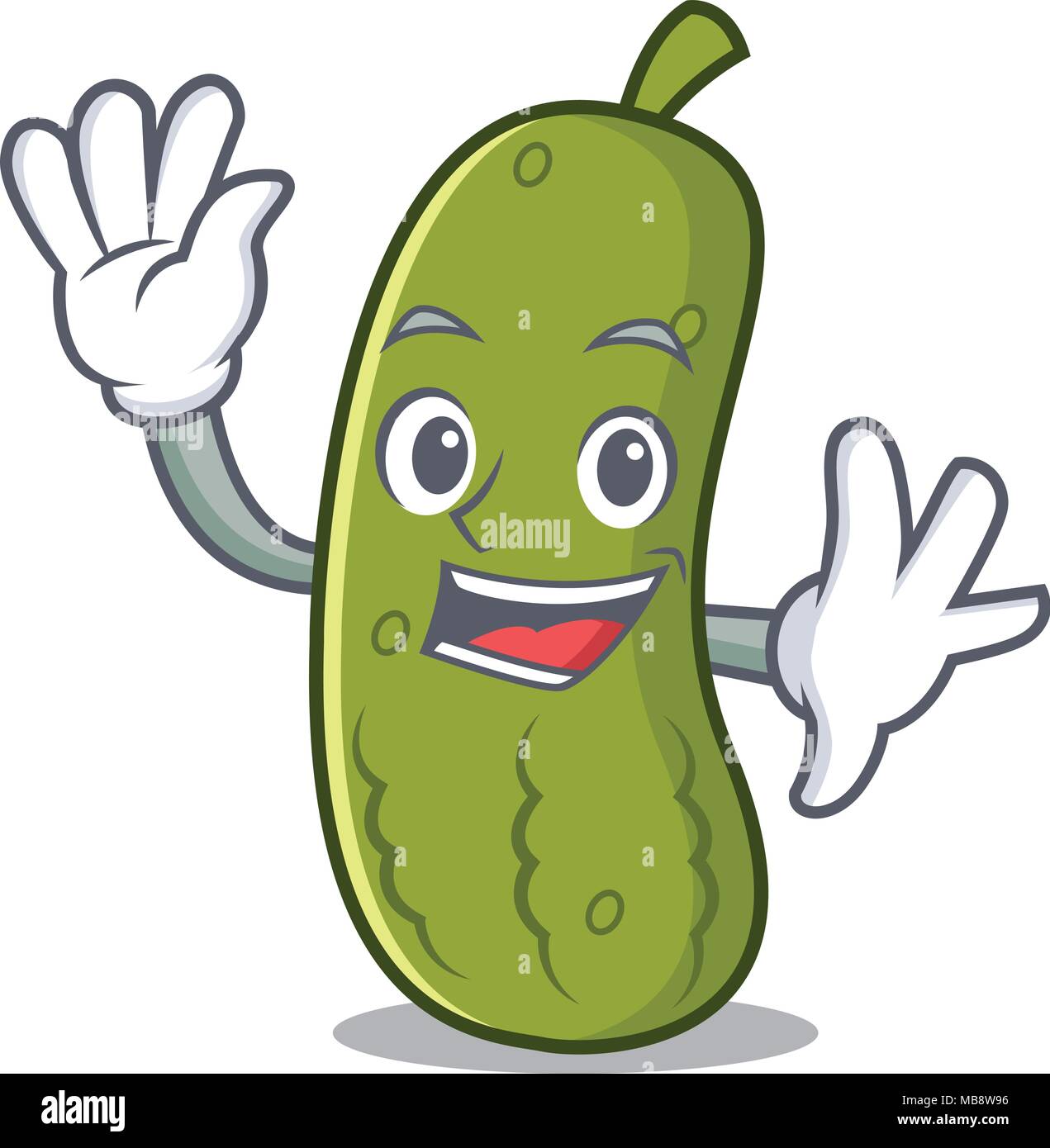Waving hand pickle hi-res stock photography and images - Alamy