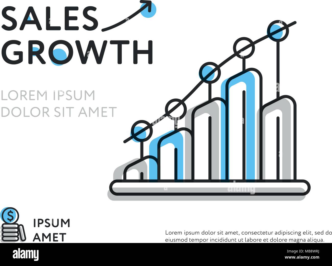 Creative design for sales representation Stock Vector Image & Art - Alamy