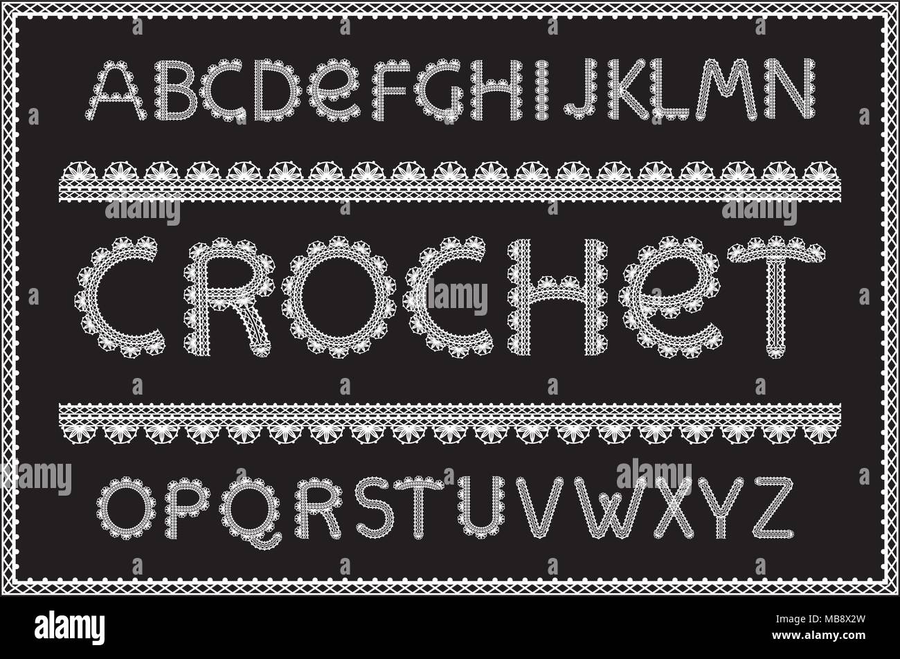 Knit crochet hook Stock Vector Images - Alamy