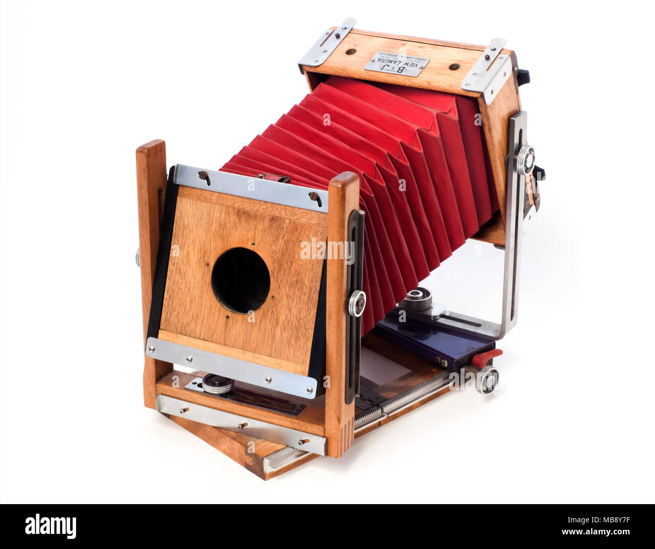 Camera with red bellows hi-res stock photography and images - Alamy