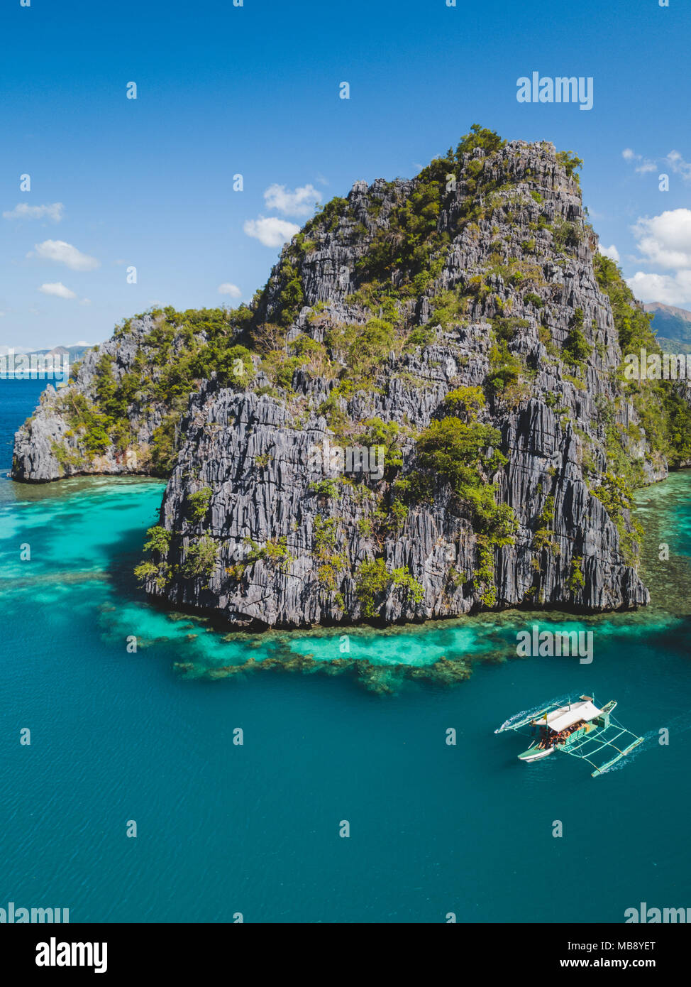 Philippines: Aerial pictures of Coron Bay and Islands taken with a ...