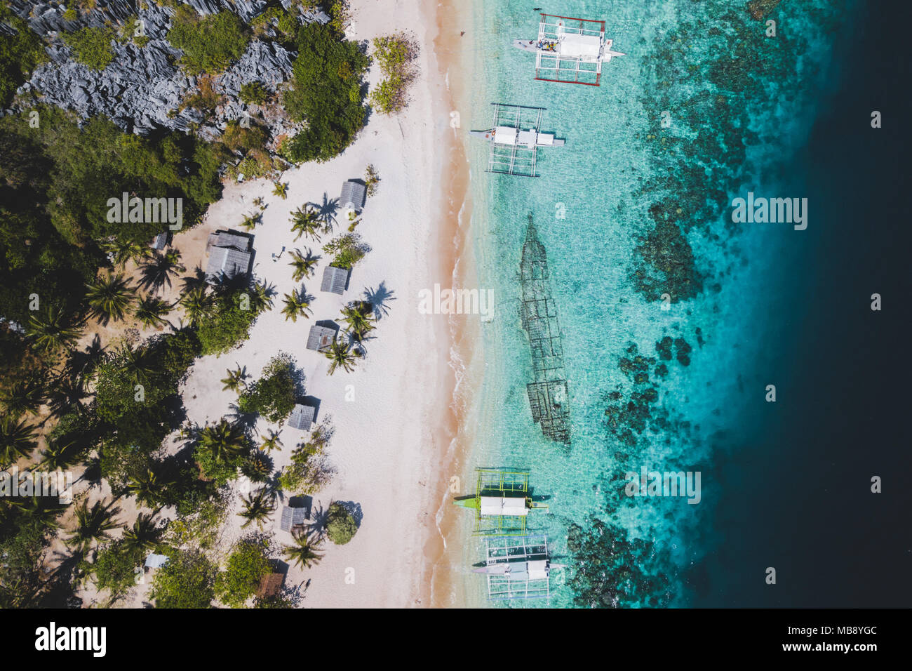 Philippines: Aerial pictures of Coron Bay and Islands taken with a ...