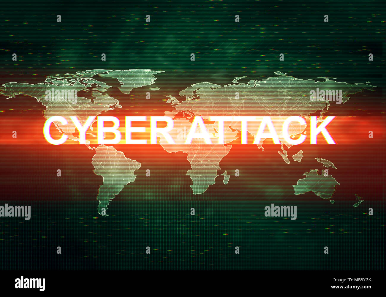 Cyber world map hi-res stock photography and images - Alamy