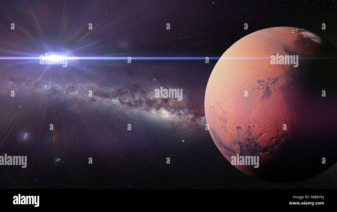 Earth mars satellite hi-res stock photography and images - Alamy