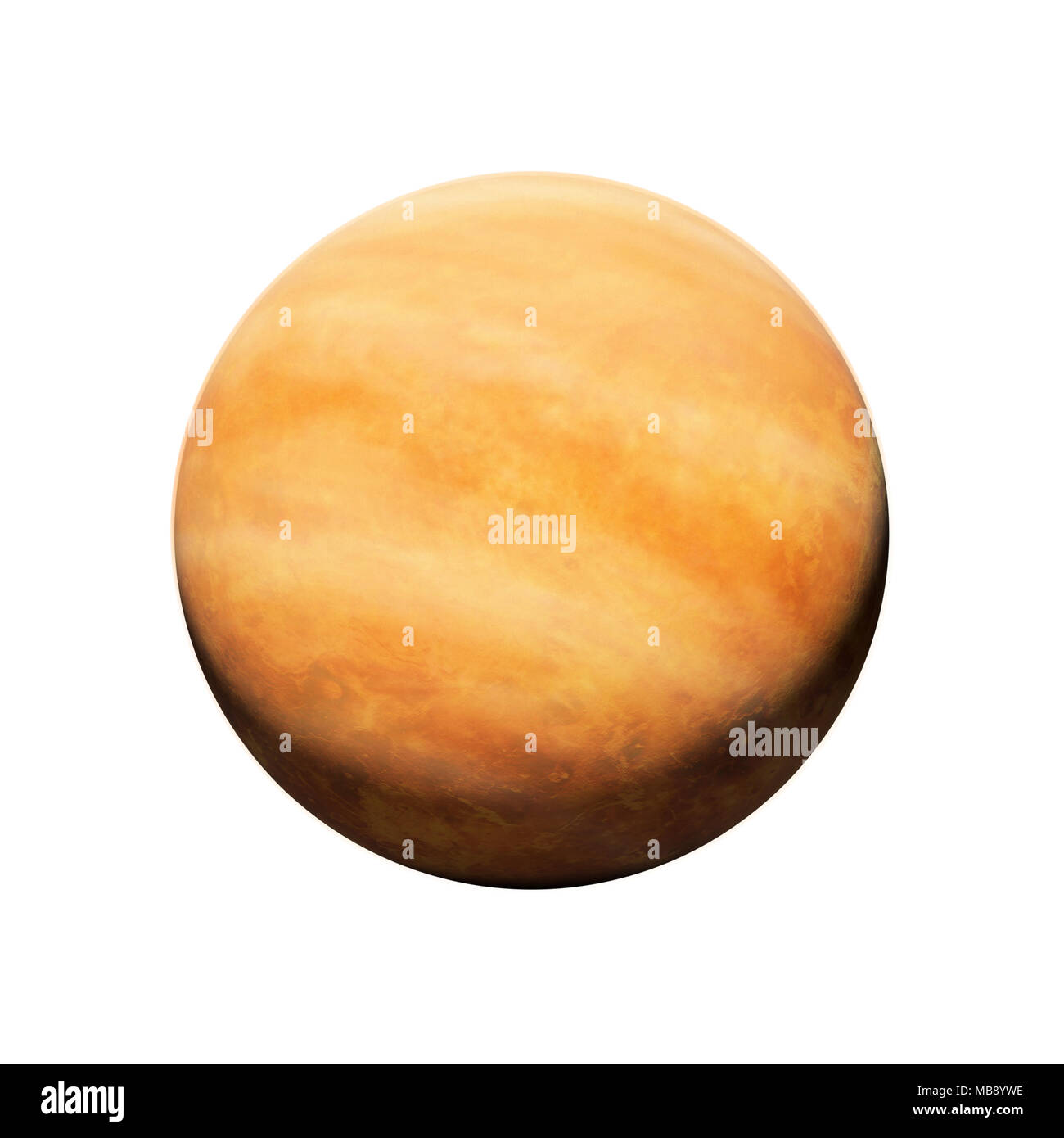 the cloud covered planet Venus Stock Photo - Alamy