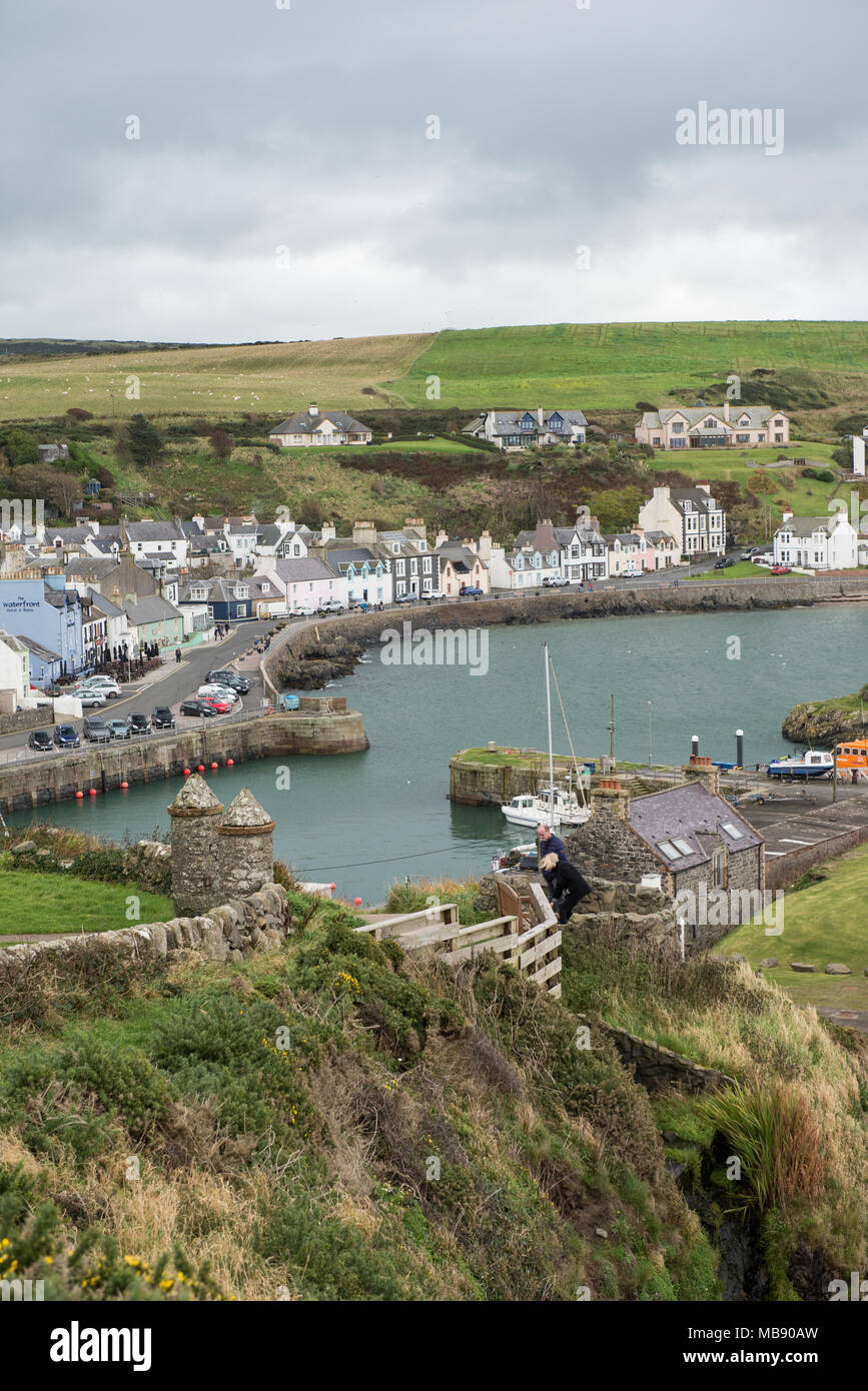 Portpatrick, South Western Scotland UK Stock Photo - Alamy