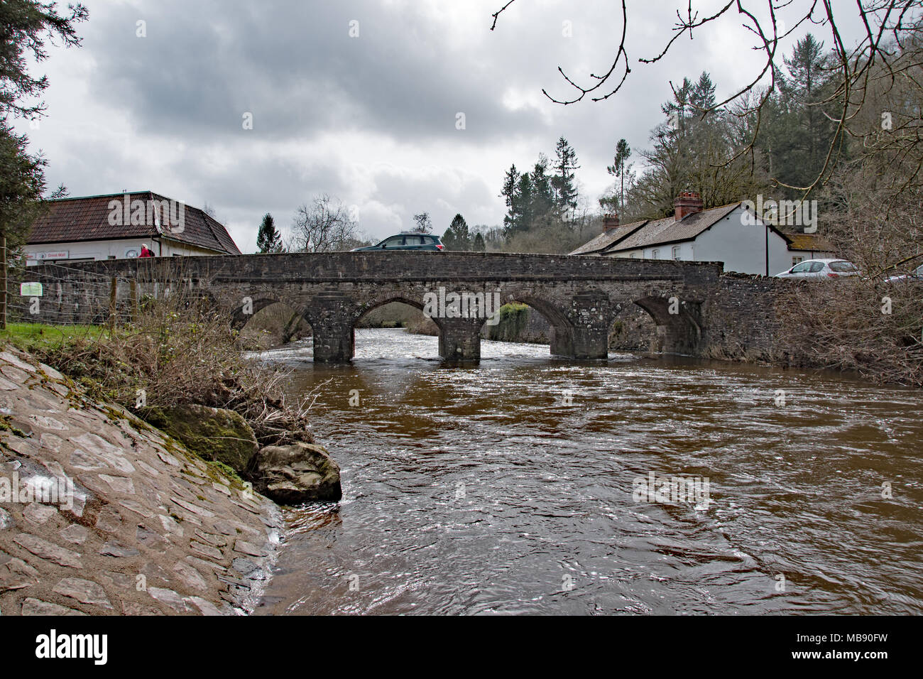 Bridge over the river barle hi-res stock photography and images - Alamy