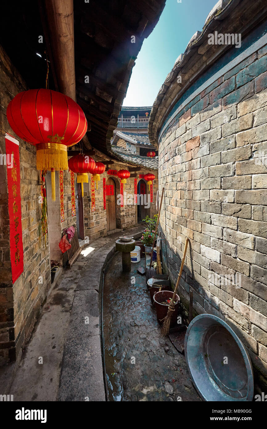The Fujian tulou (Chinese: 福建土楼; literally: "Fujian earthen buildings ...