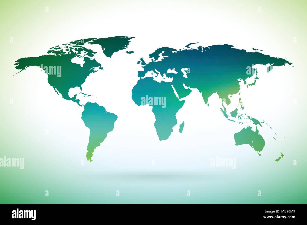 World map design on white background on environment concept. Earth ...