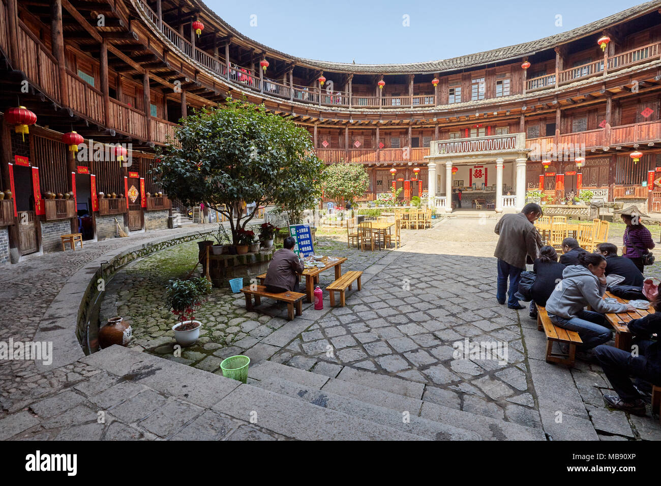 The Fujian tulou (Chinese: 福建土楼; literally: "Fujian earthen buildings ...