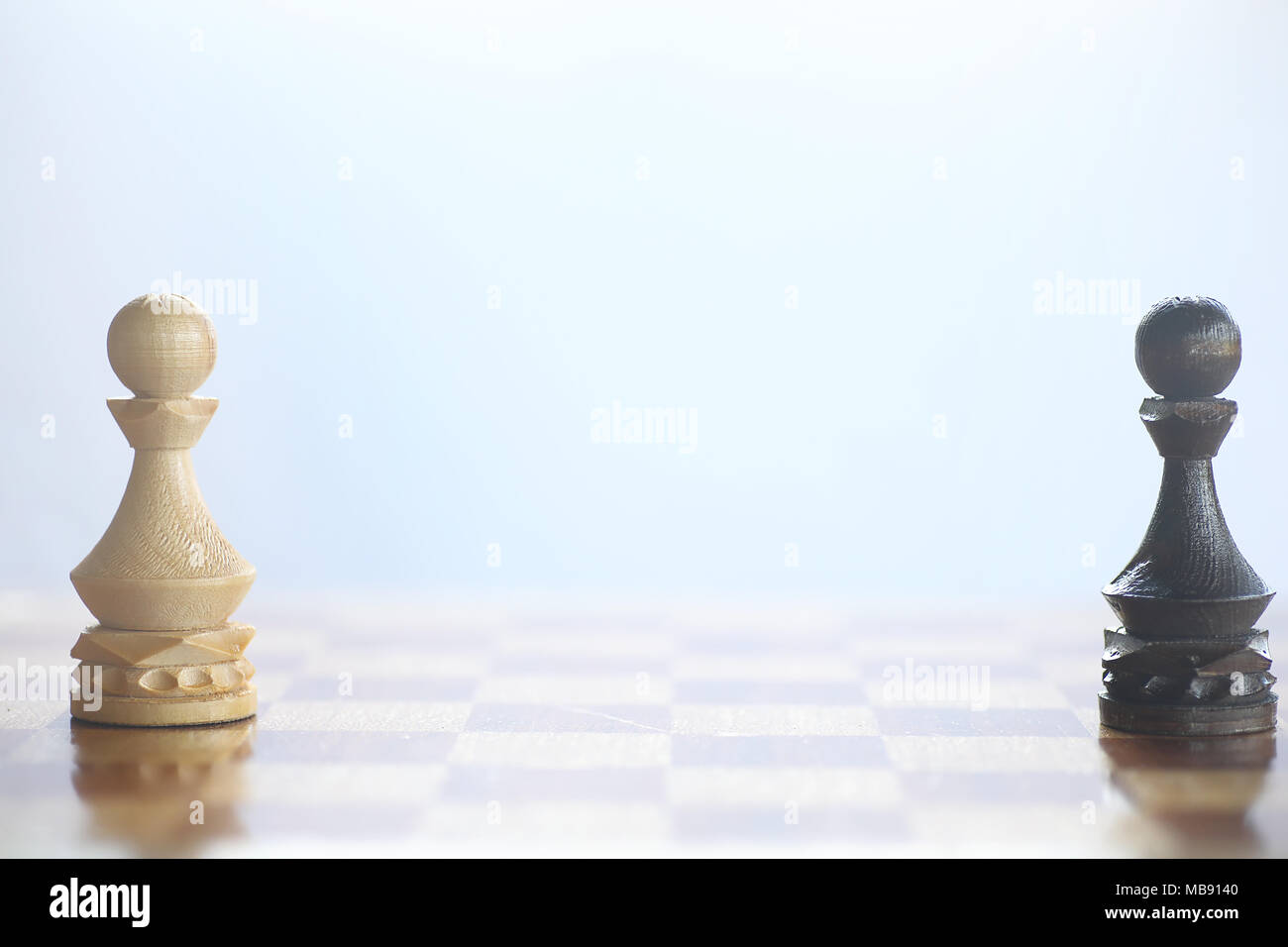 The concept of the chess game Stock Photo - Alamy