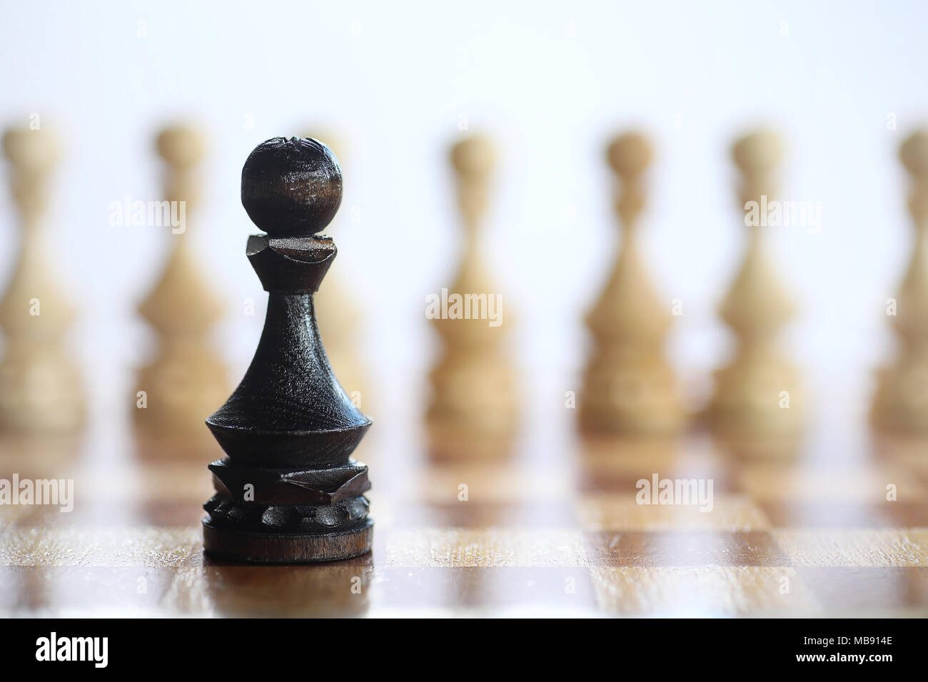 The concept of the chess game Stock Photo - Alamy