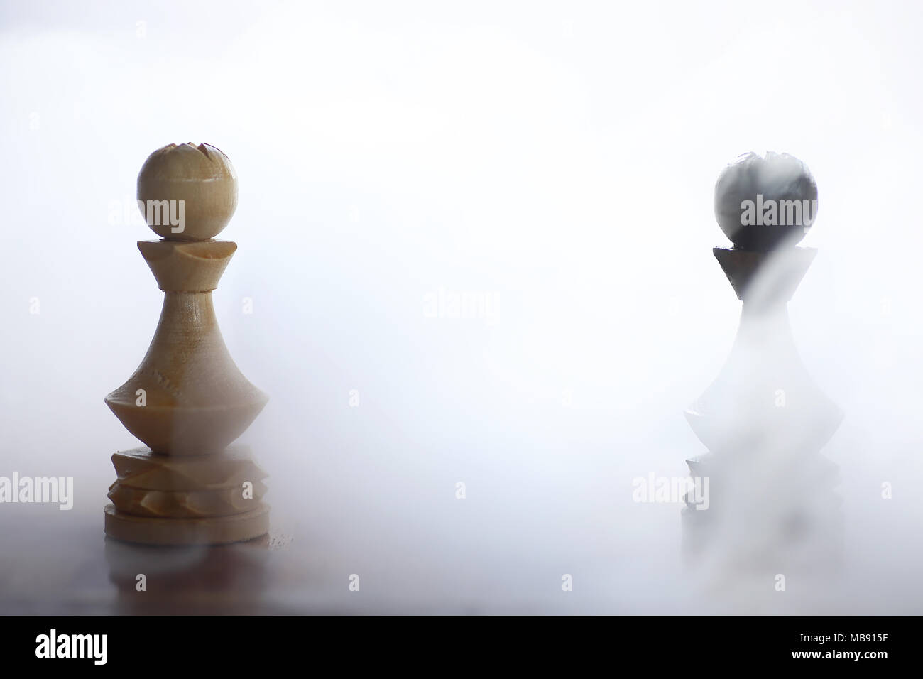 The concept of the chess game Stock Photo - Alamy
