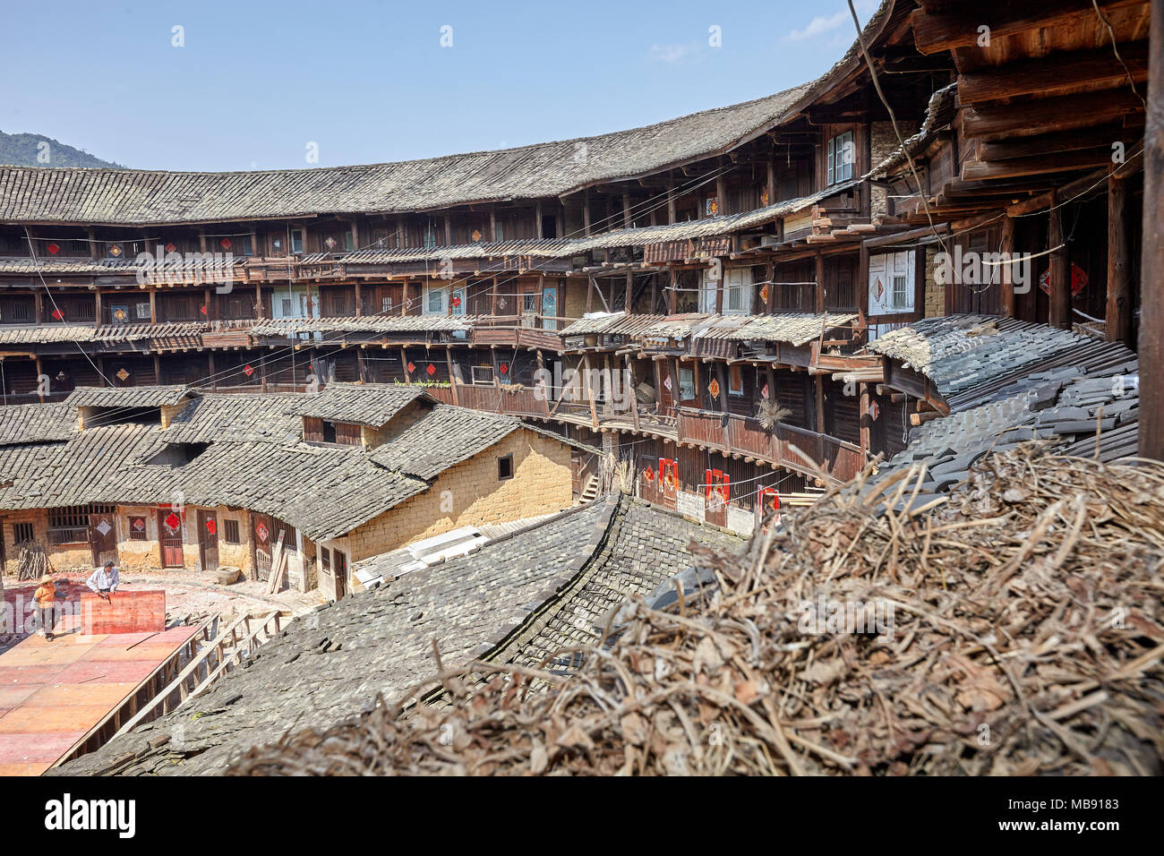 The Fujian tulou (Chinese: 福建土楼; literally: "Fujian earthen buildings ...