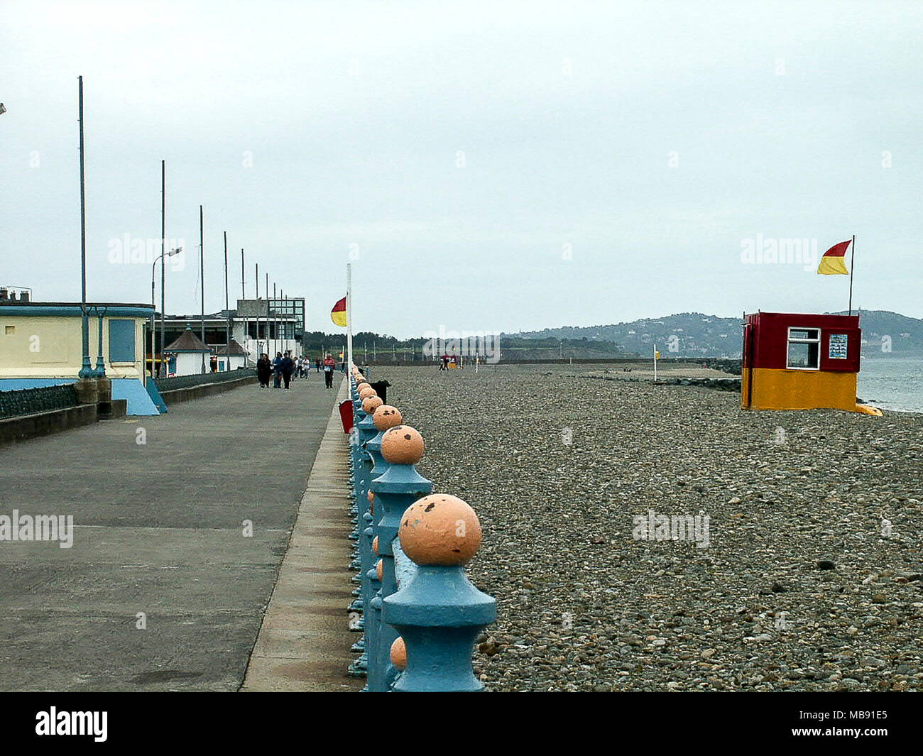 The beach boardwalk, Bray,Ireland.2003 Stock Photo - Alamy