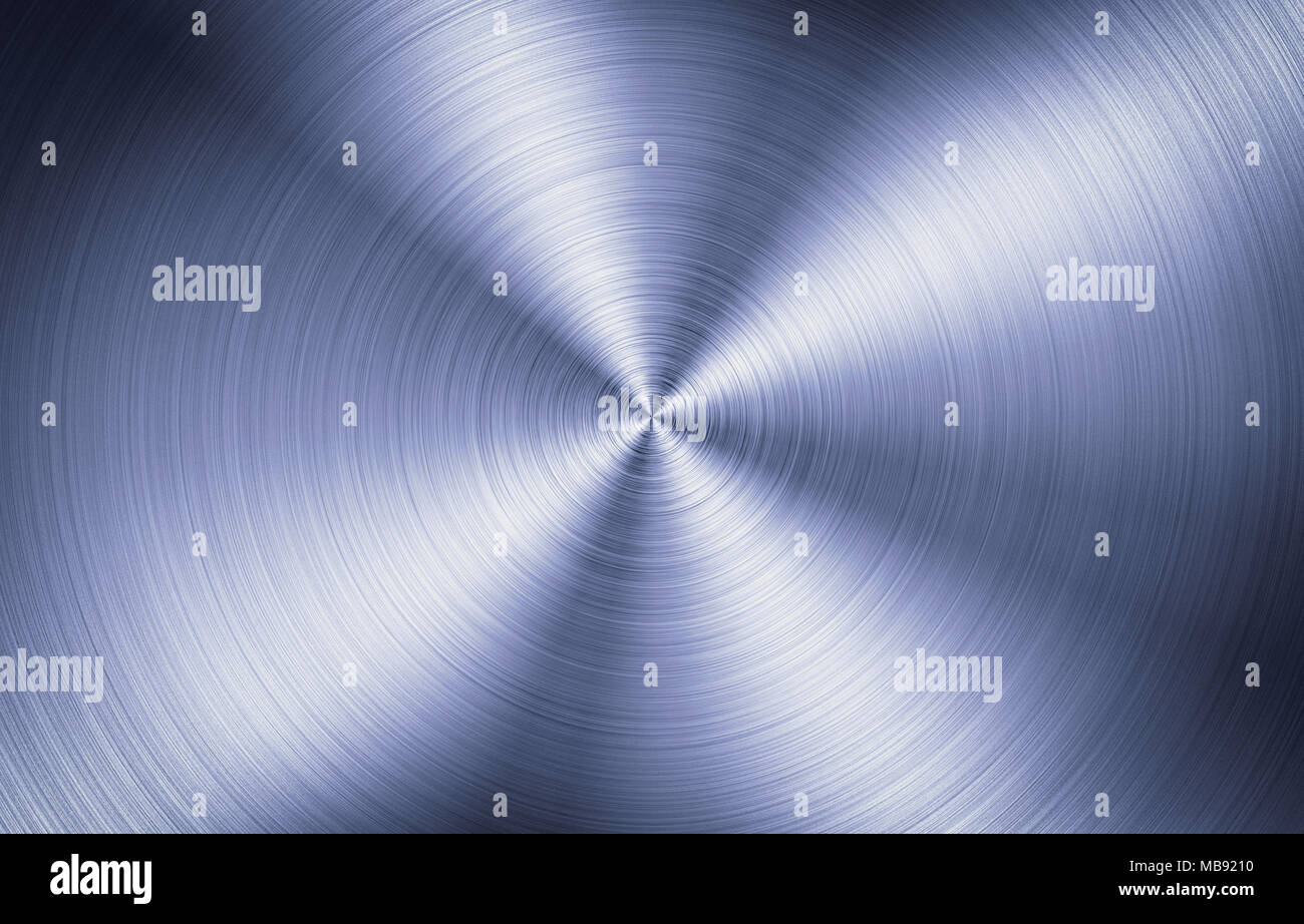 Aluminium Circular Texture