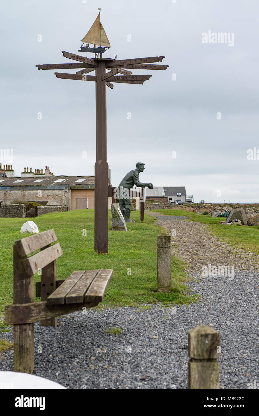 Bronze Fisherman Statue High Resolution Stock Photography and Images ...