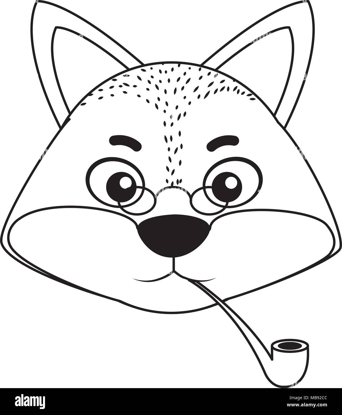 Wildlife pipe Stock Vector Images - Alamy