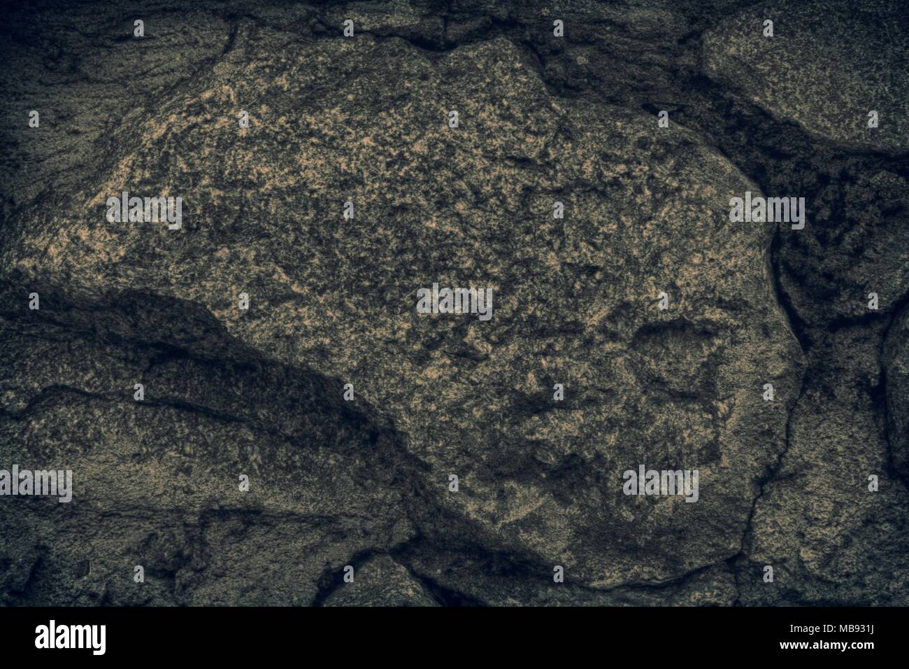 Monochrome cobblestone close-up texture, stone surface Stock Photo - Alamy