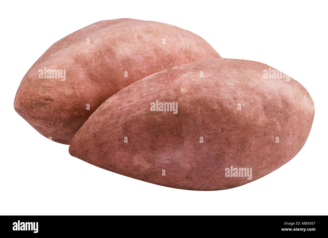 Sweet potato isolated with shadow on white background. Clipping path ...