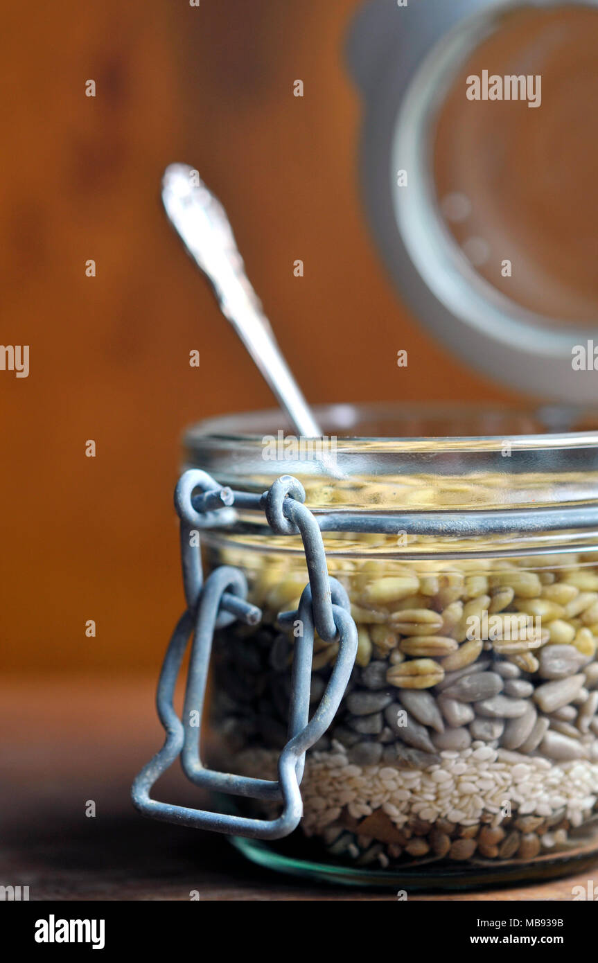 Healthy bread sprouted grains hi-res stock photography and images - Alamy