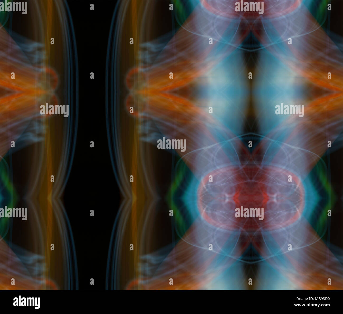 Colorful and unique lights painting kaleidoscope pattern Stock Photo ...