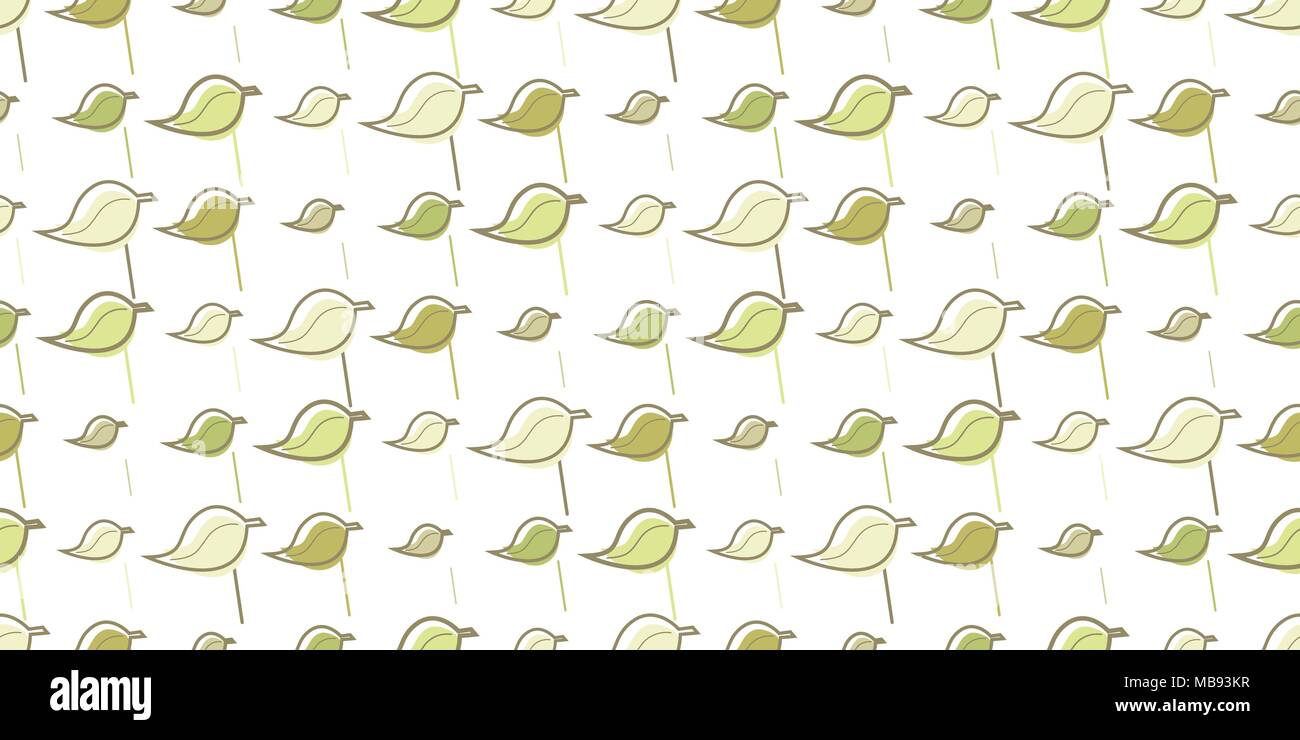 Seamless leaf pattern hi-res stock photography and images - Alamy