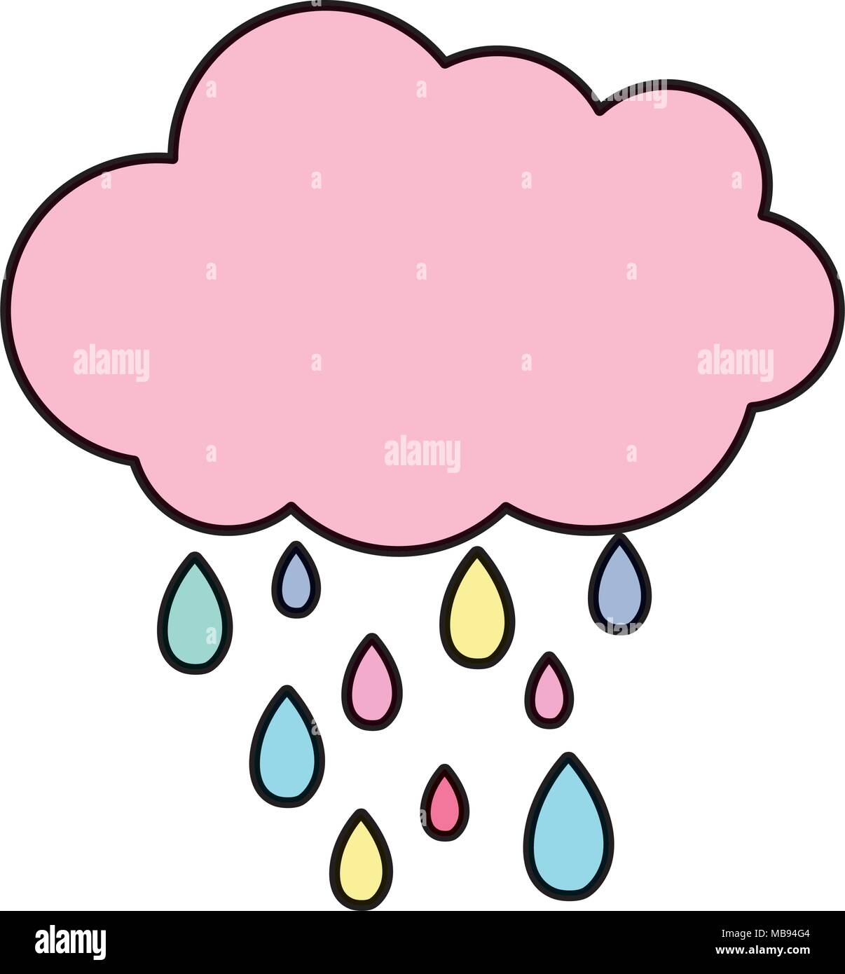 Beautiful raining Cut Out Stock Images & Pictures - Alamy