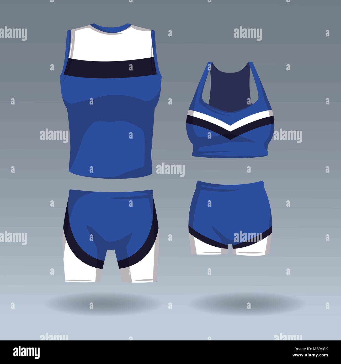 Set of sport wear Stock Vector Image & Art - Alamy