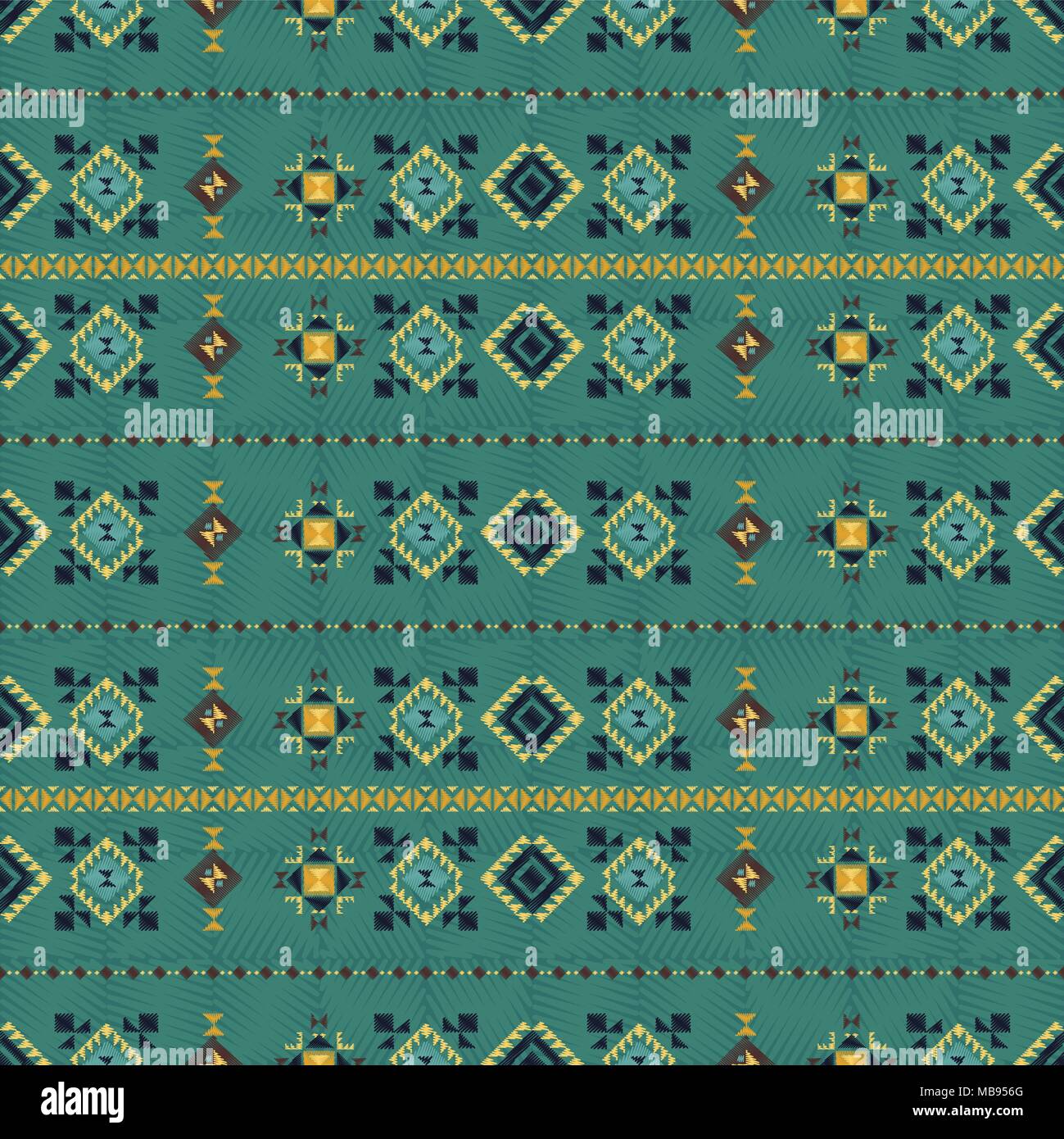 Geometric ethnic seamless pattern Stock Vector Image & Art - Alamy