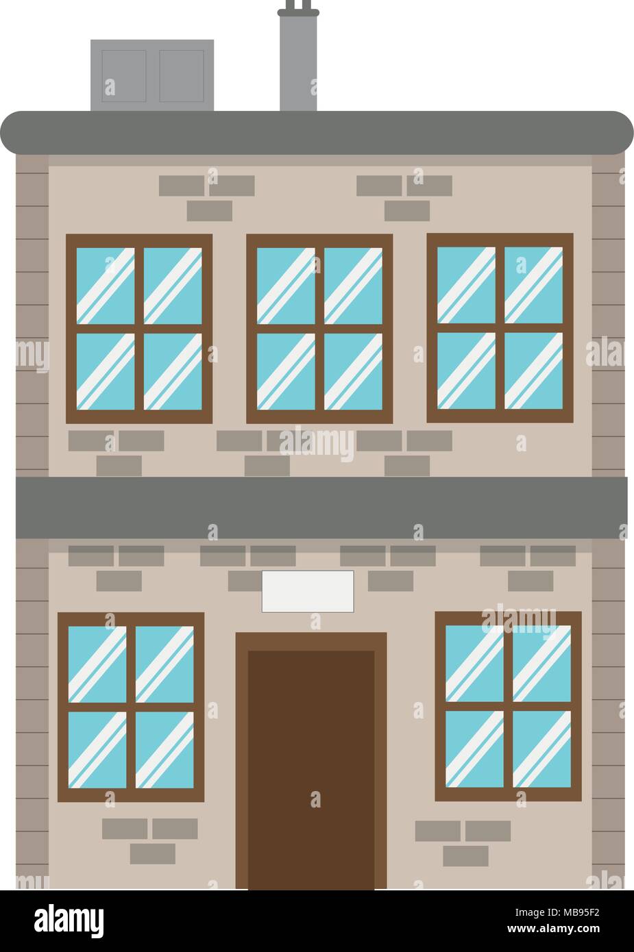Bricks urban building Stock Vector Image & Art - Alamy
