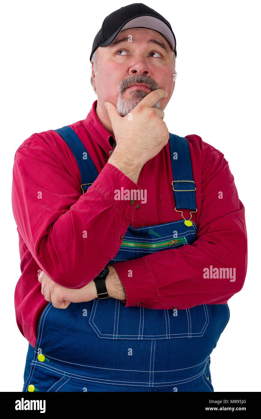 Overweight gardener hi-res stock photography and images - Alamy