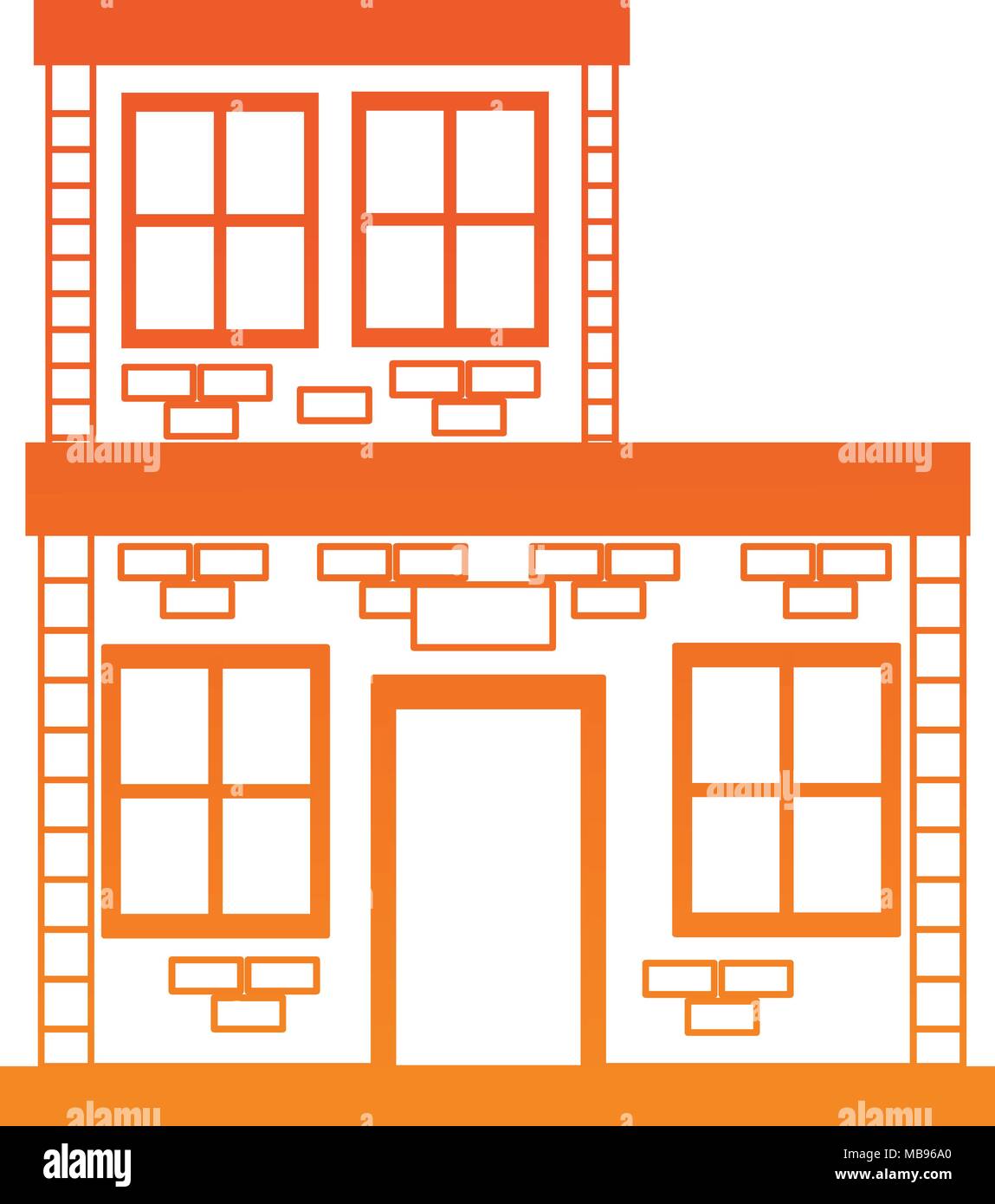 Old buildings and bricks Stock Vector Images - Alamy