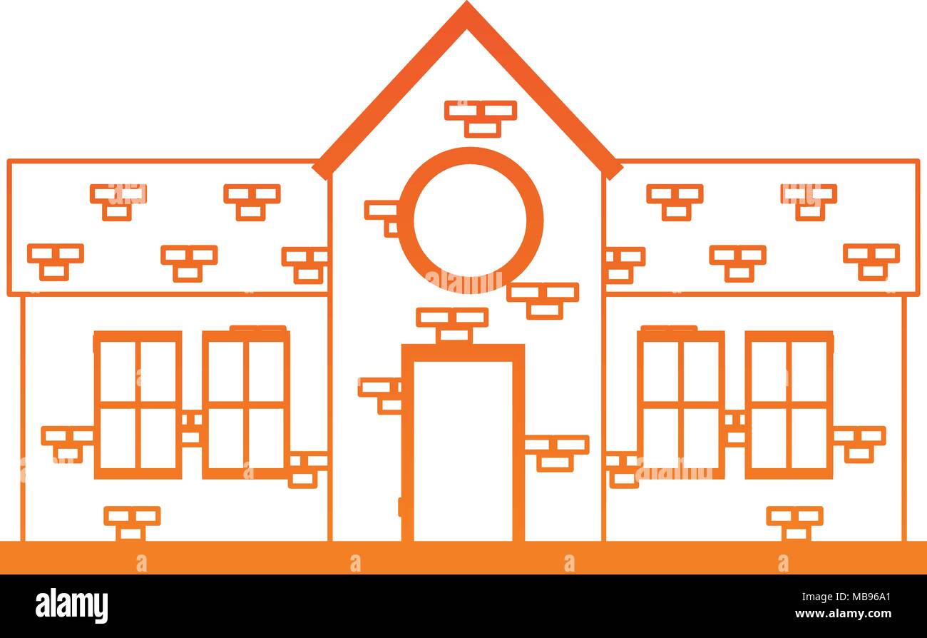 Bricks urban church building Stock Vector Image & Art - Alamy