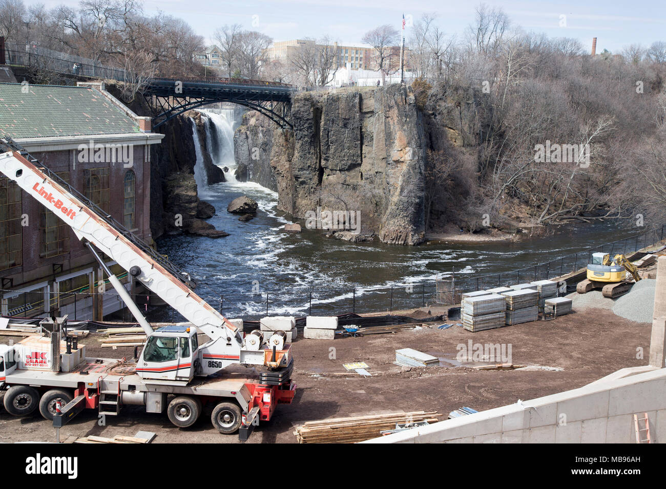 Paterson Falls in Paterson, NJ Stock Photo - Alamy