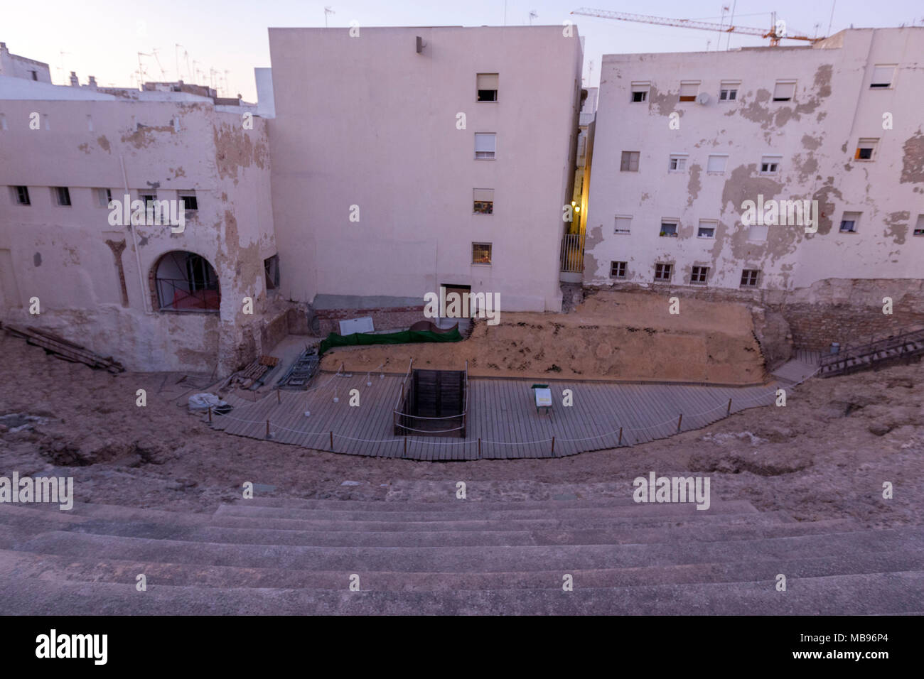 Roman theatre cadiz hi-res stock photography and images - Alamy