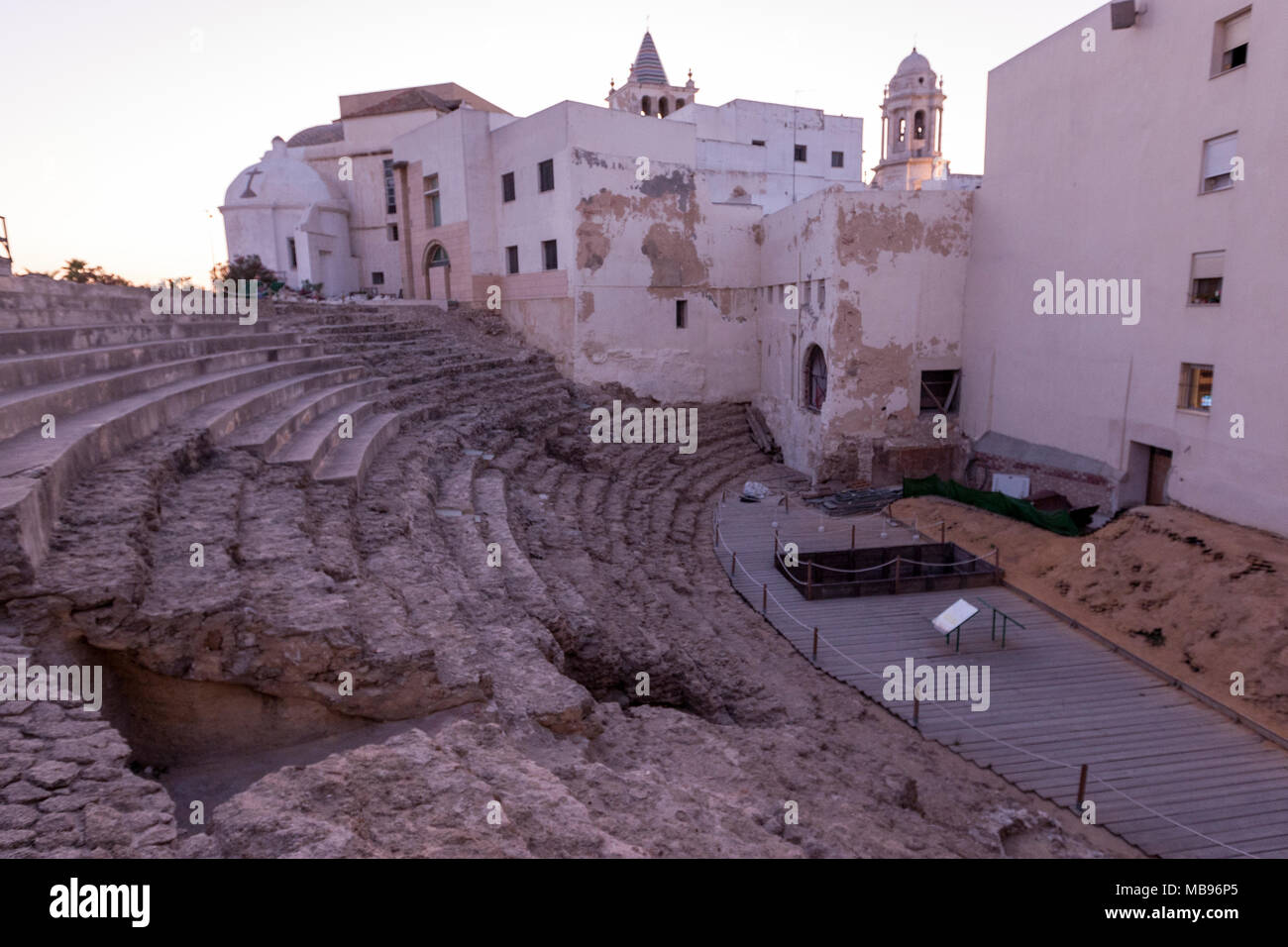 Roman theatre cadiz hi-res stock photography and images - Alamy
